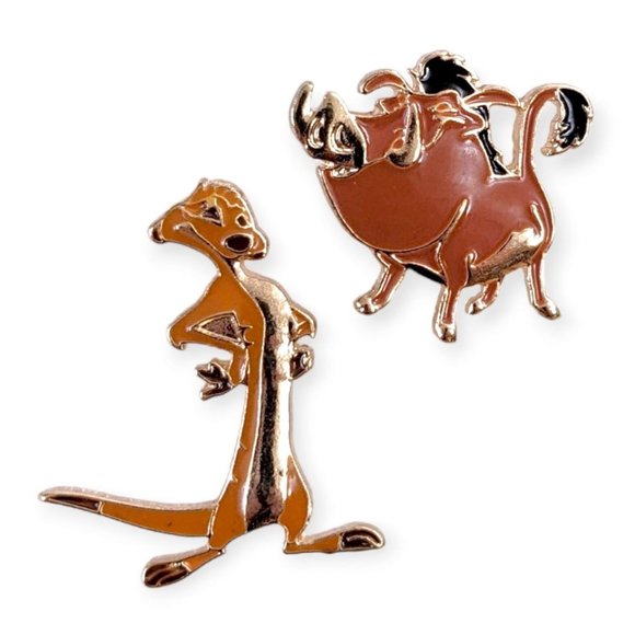 Disney | Jewelry | Lion King Disney Tiny Pins Timon And Pumbaa | Poshmark